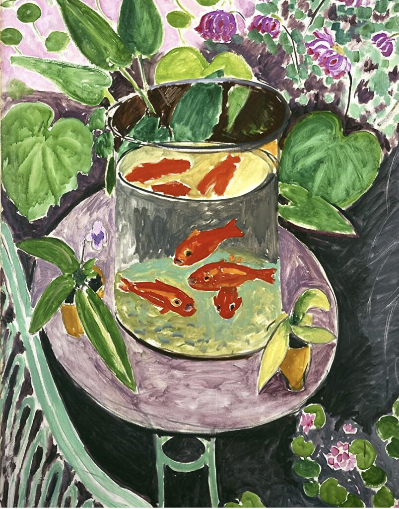 Poissons rouges – 1912 Matisse – Lumières des étoiles