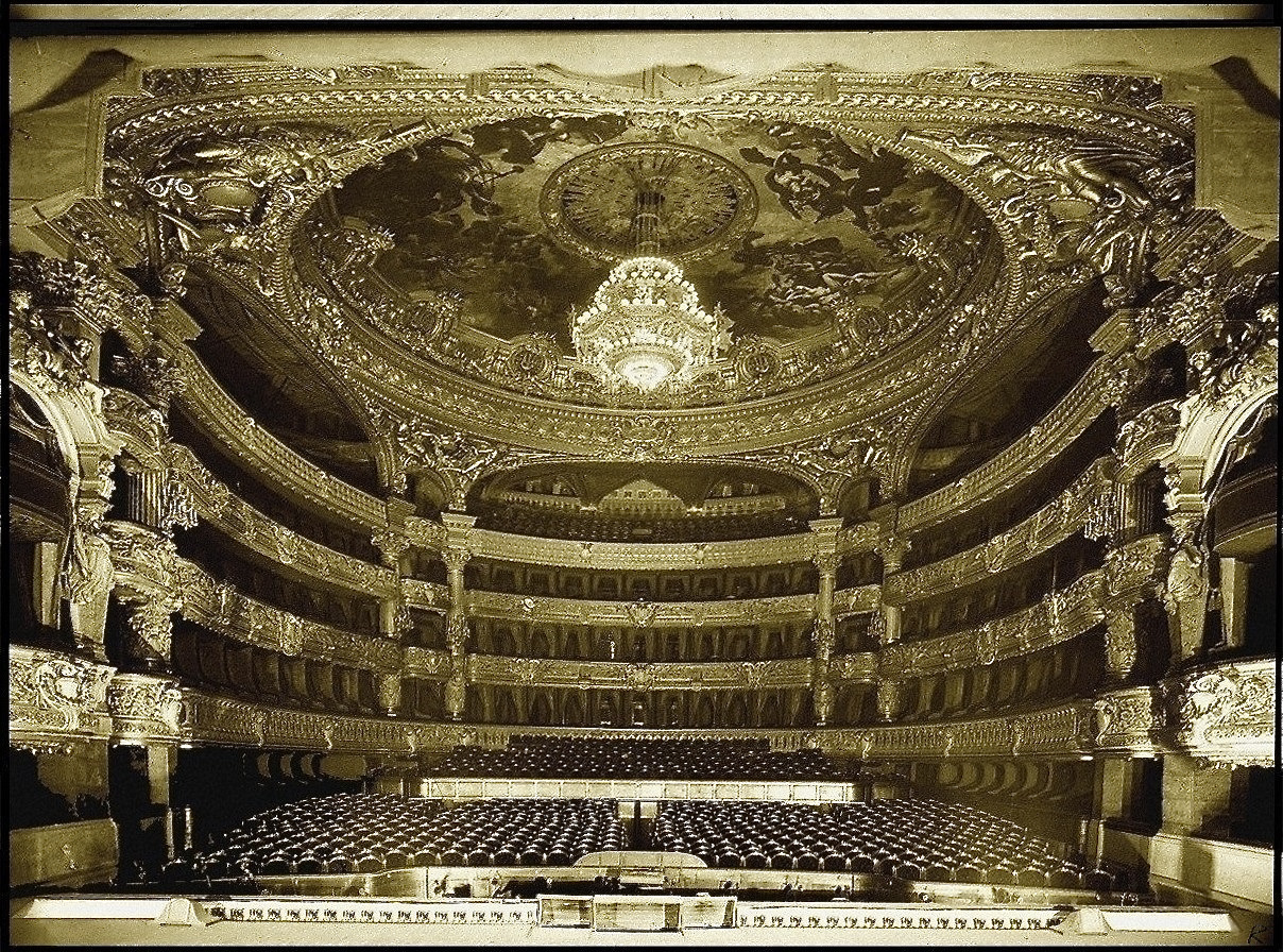 Plafond de l’opéra Garnier -1964 Chagall – Lumières des étoiles