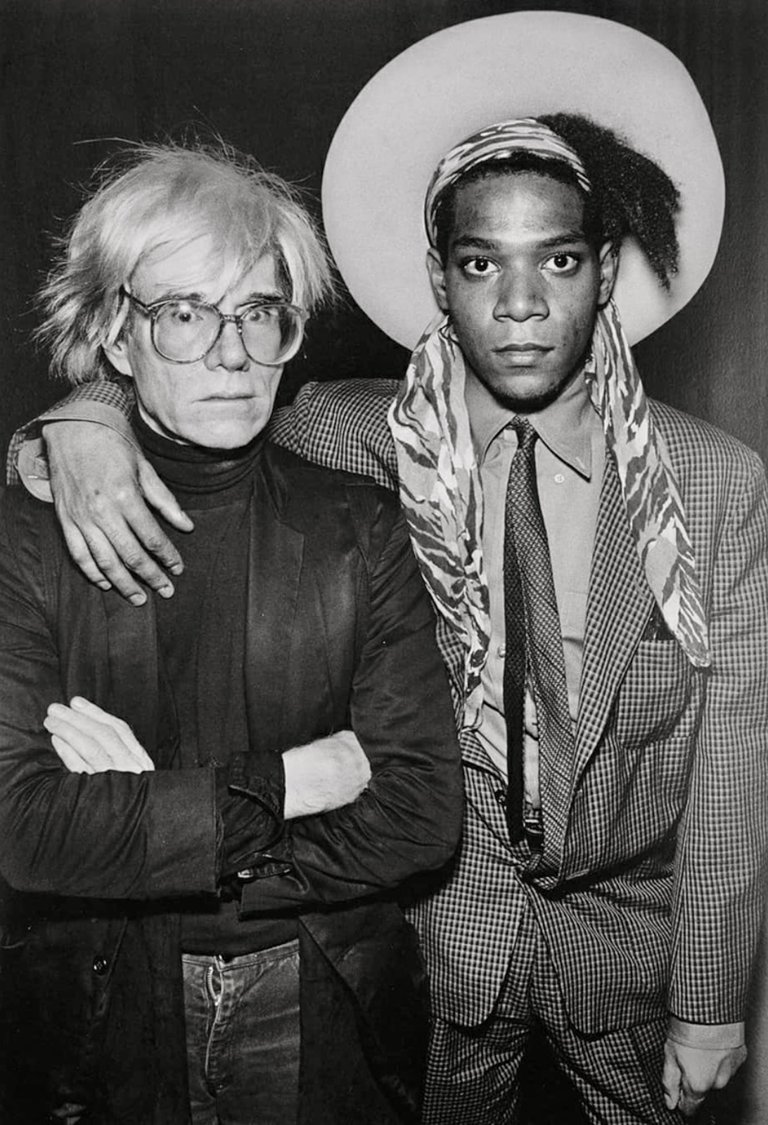 Andy Warhol et Jean-Michel Basquiat photographiés par Wolfgang Wesener ...