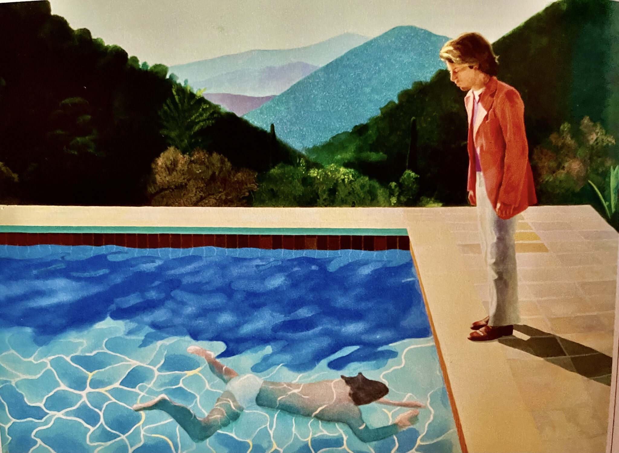 Portrait of an Artist (Pool with two figures) – 1972 David Hockney ... Portrait of an Artist (Pool with two figures) – 1972 David Hockney ...