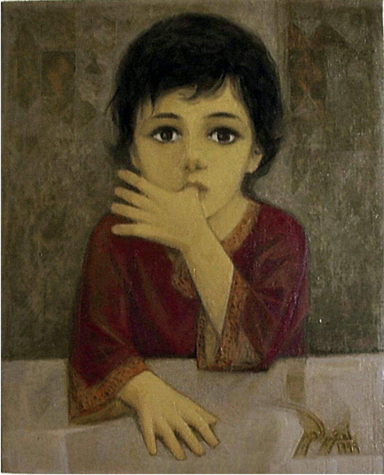Portrait de Rasha -1999 – Eleyan – Lumières des étoiles