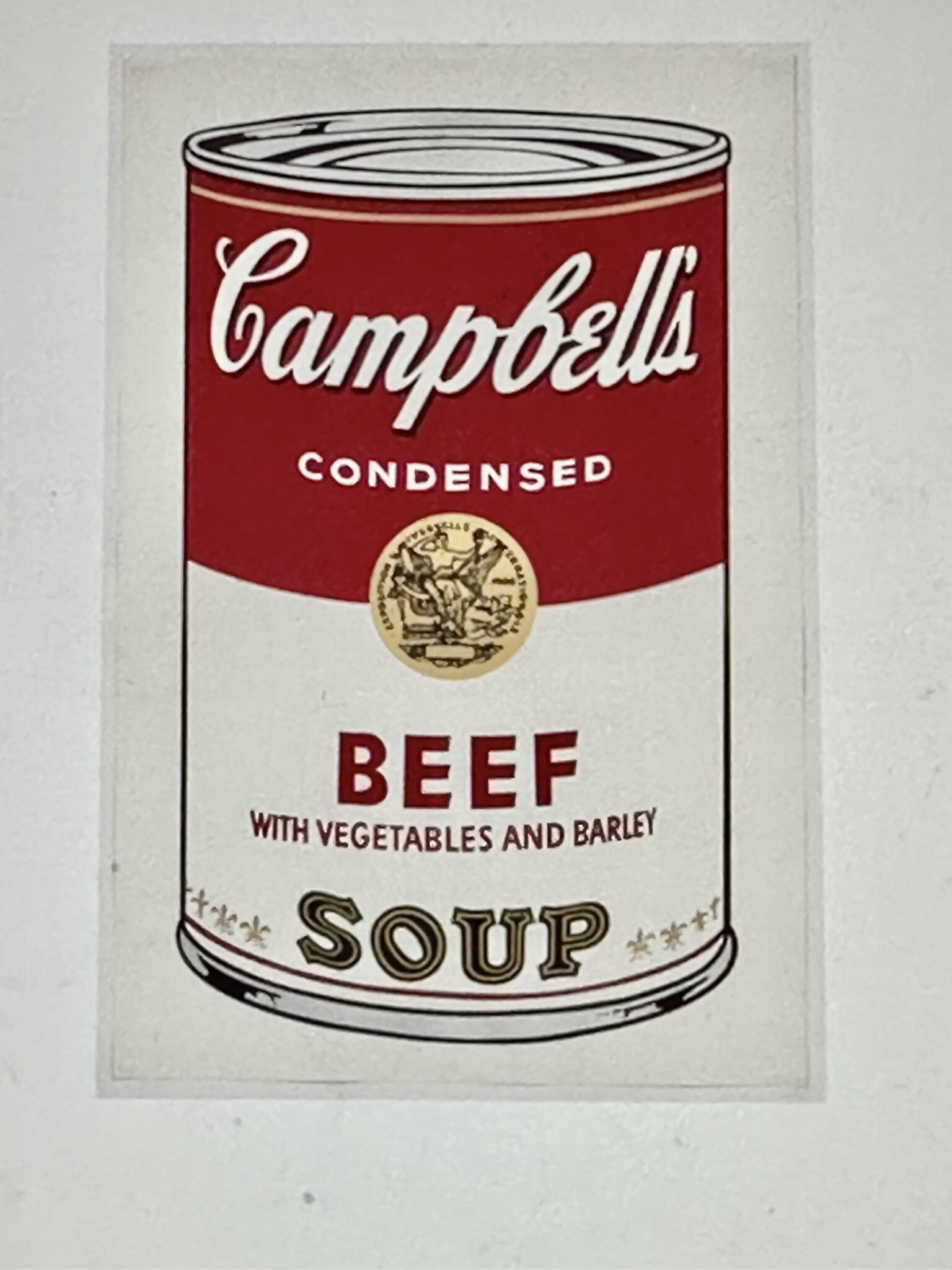 Untitled from Campbell’s Soup 1968 – Andy Warhol – Lumières des étoiles