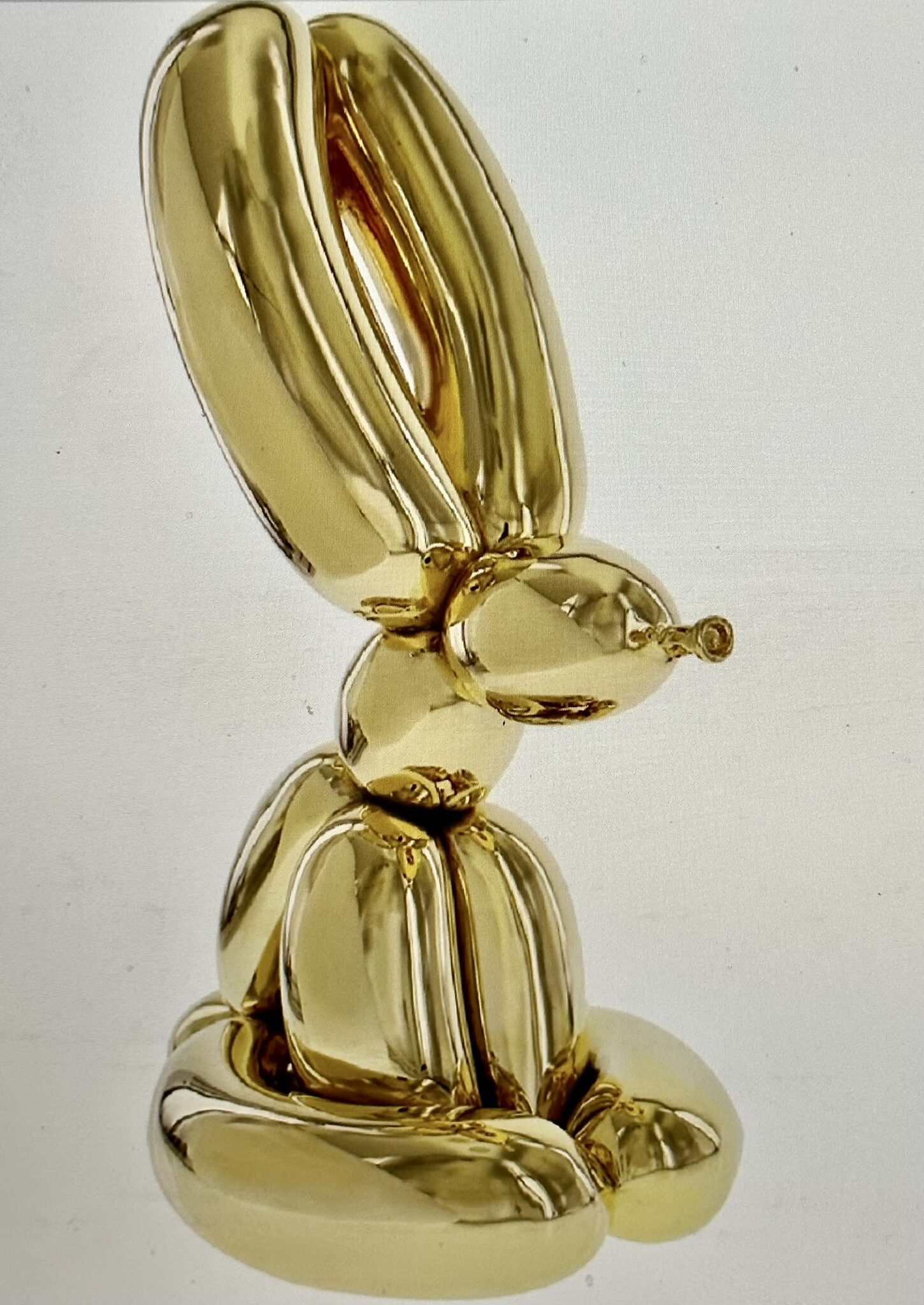Rabbit – sculpture de Jeff Koons – Lumières des étoiles