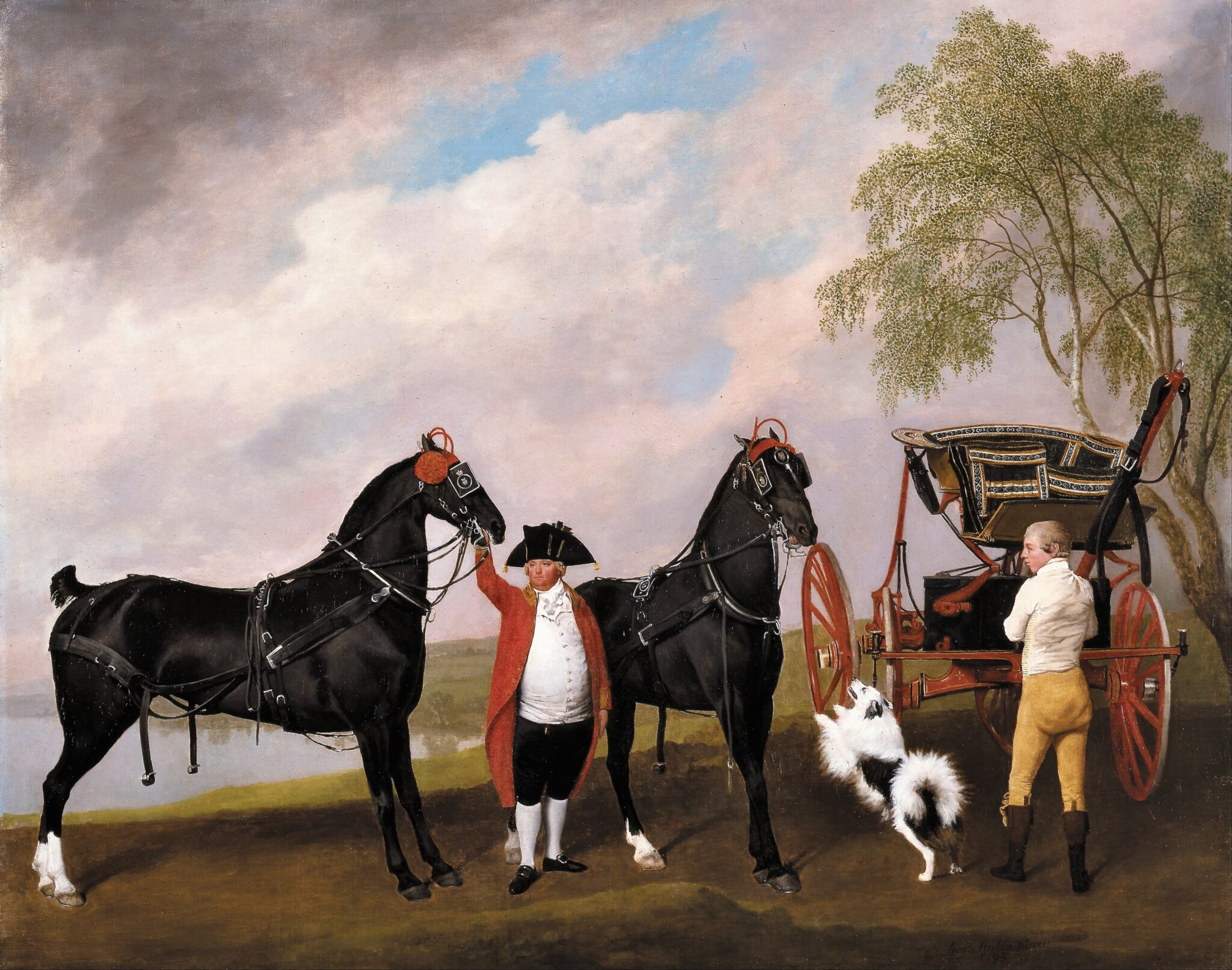 le phaeton du Prince de Galles (George IV) -1793 – G. Stubbs – Lumières ...